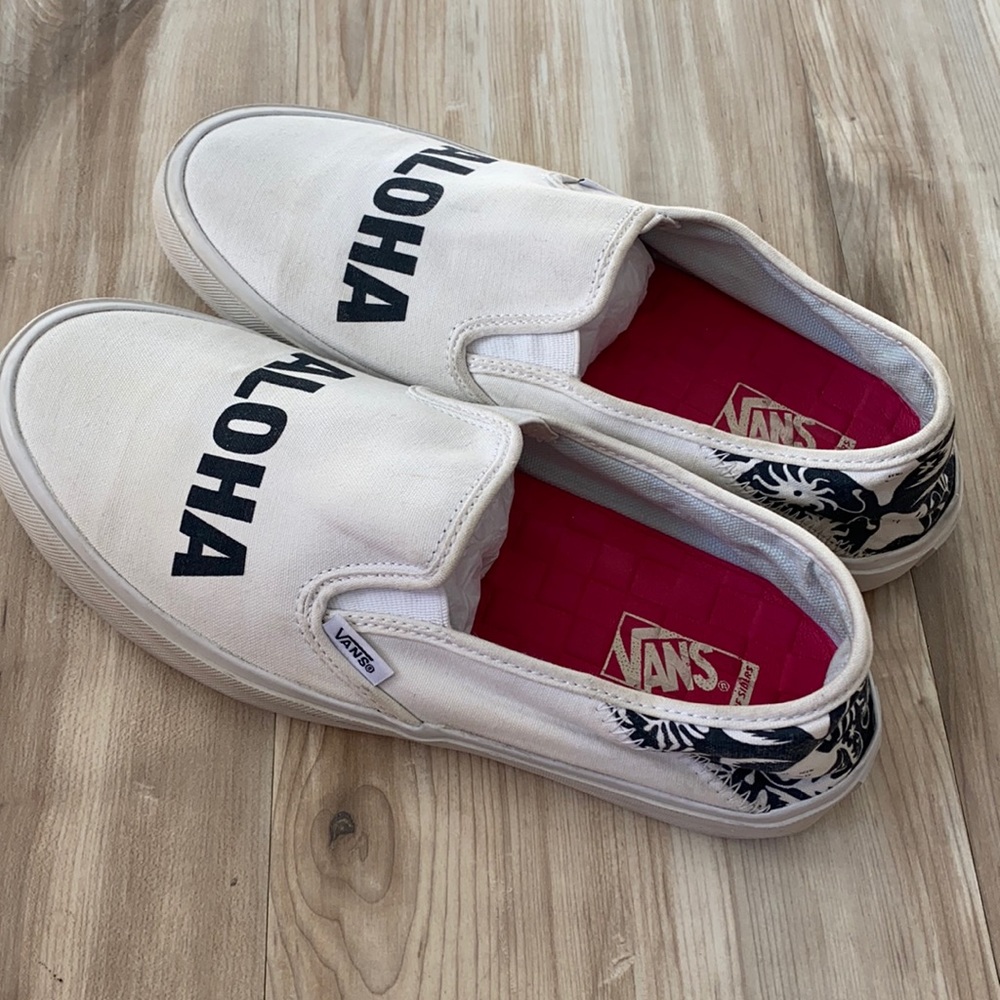 Vans Aloha Hawaii Limited Edition Surf Sliders Shoes … - Gem